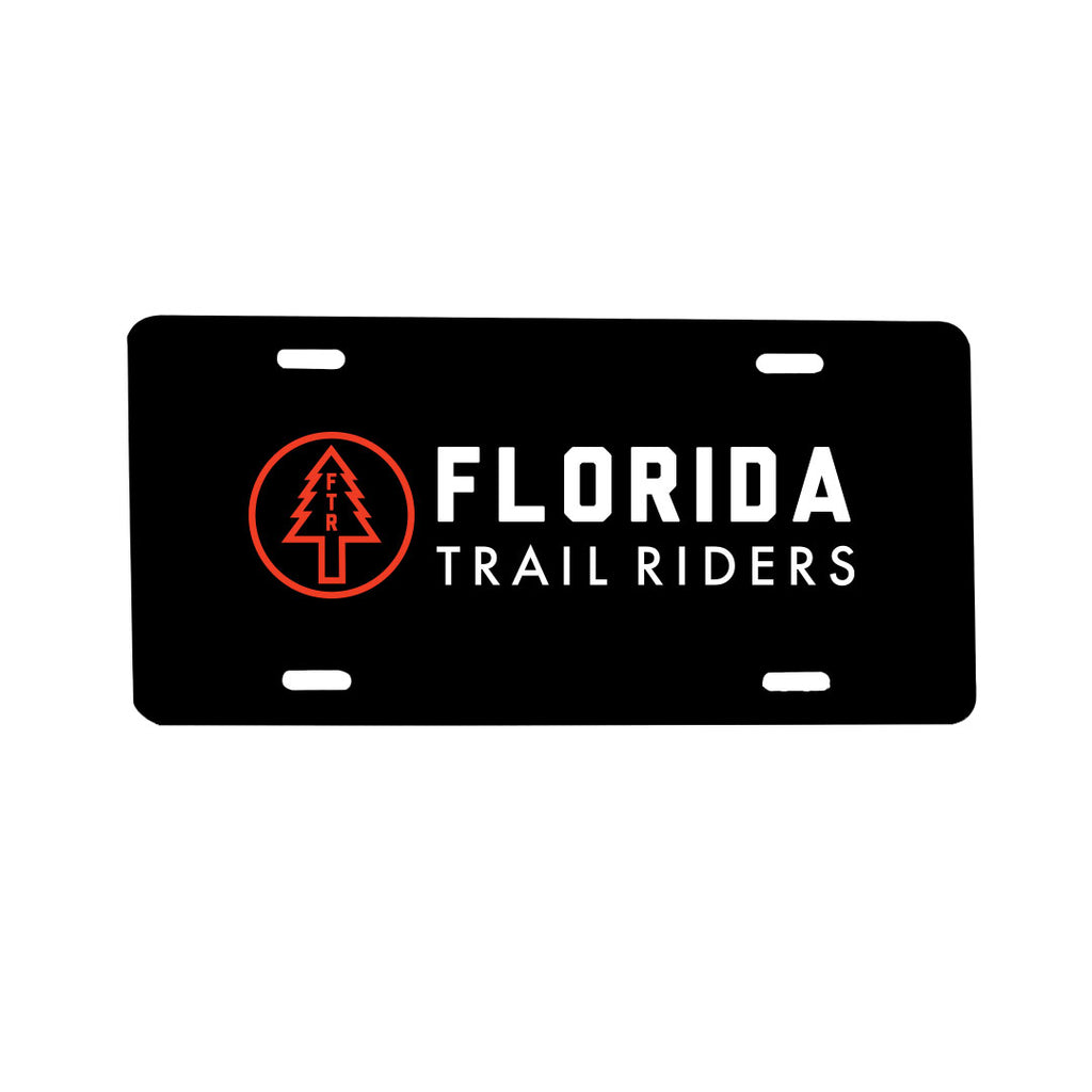 Florida Trail Riders License Plate